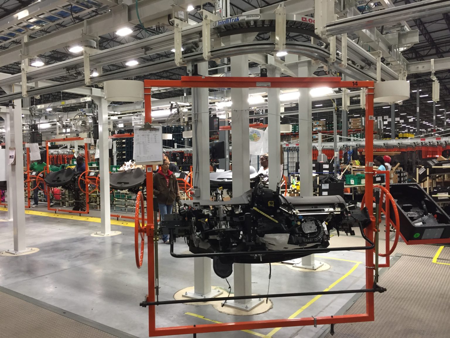 IntelliTrak Overhead Conveyor Systems - Material Handling